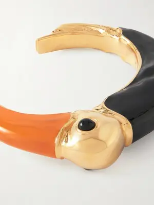 Chloé Tropicus Toucan Cuff - Gold