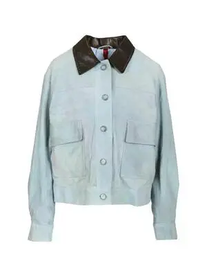 BLUSOTTO Matilde Contrast-collar Jacket