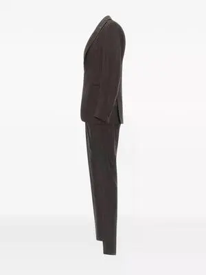 Tagliatore Pinstriped Patch-pocket Suit
