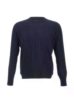 KANGRA Cable-knit Crew-neck Sweater