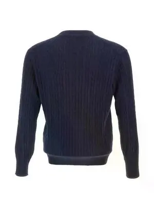 KANGRA Cable-knit Crew-neck Sweater