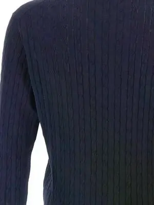 KANGRA Cable-knit Crew-neck Sweater