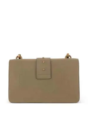 Pinko Mini Love One Leather Shoulder Bag