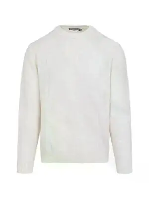 Canali Geometric Knitted Jumper