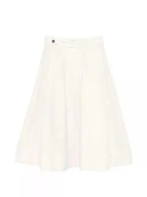 Brunello Cucinelli A-line Midi Skirt