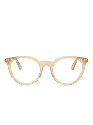 Burberry Round-frame Glasses - Neutrals