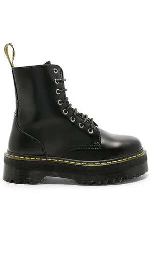 Dr. Martens Jadon Fusion Smooth Boot - Black