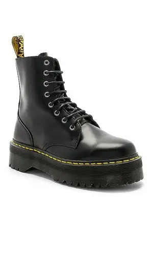 Dr. Martens Jadon Fusion Smooth Boot - Black