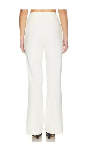 ALIGNE Justin Pintuck Jersey Trouser - Ivory
