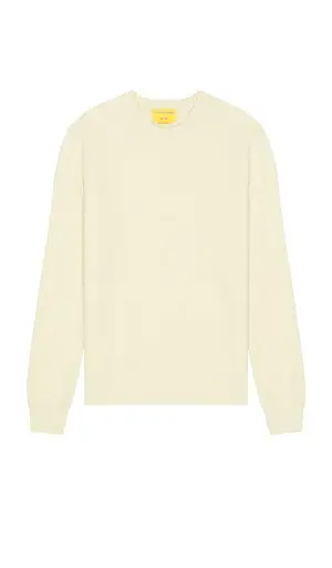 Guest In Residence Cashmere Rib Allday Crew Sweater - Mist