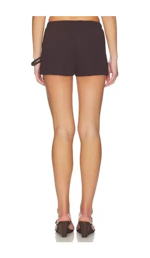 Amanda Uprichard Mariko Shorts - Cocoa