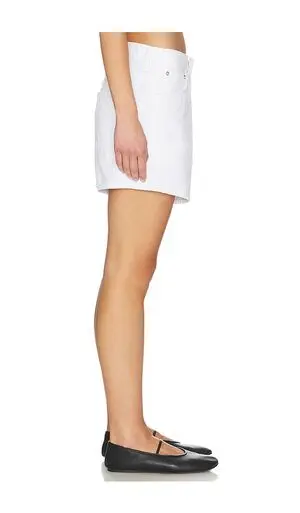 AGOLDE Leith Oversized Shorts - Marshmallow