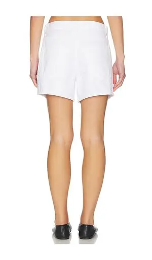 AGOLDE Leith Oversized Shorts - Marshmallow