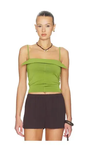 Nanushka Marinie Top - Green
