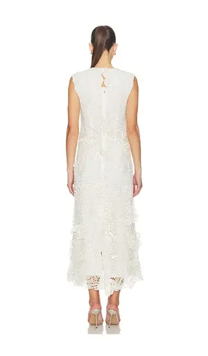 Simkhai Dahlia Lace Midi Dress