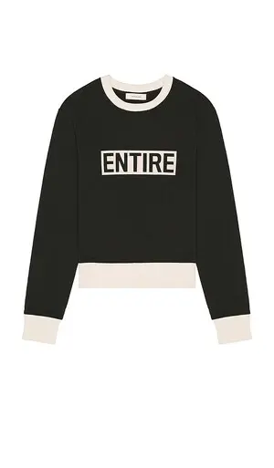 ENTIRE STUDIOS Contro Crew Sweatshirt - Skunk