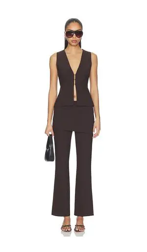 EAVES X Jasmine Tookes Jade Vest Top
