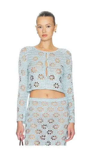 Calle Del Mar Frill Knitwear For Women