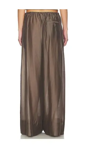 ENTIRE STUDIOS Vento Wide Leg Pant - Mocha