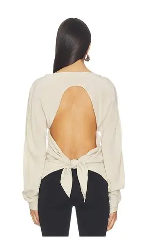 EAVES X Jasmine Tookes Amari Open Back Top