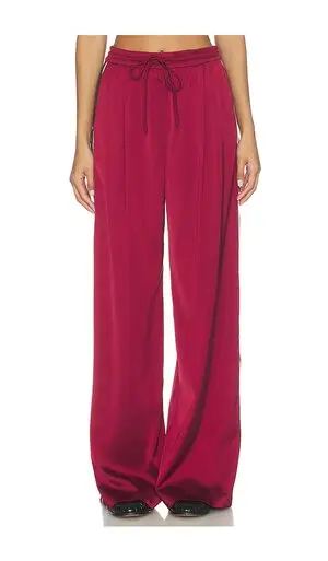 GESTUZ Tracey High Waisted Pants - Cabernet