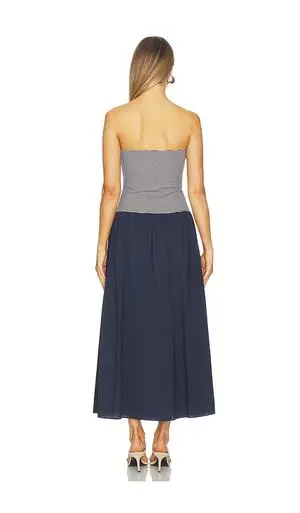 Heartloom Mikella Strapless Dress - Indigo