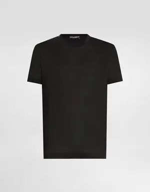 Dolce & Gabbana T-shirt M/corta Giro - Black