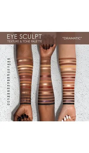 NATASHA DENONA Texture & Tone Eyeshadow Palette - Dramatic