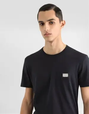 Dolce & Gabbana T-shirt M/corta Giro - Blue