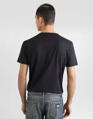 Dolce & Gabbana T-shirt M/corta Giro - Blue