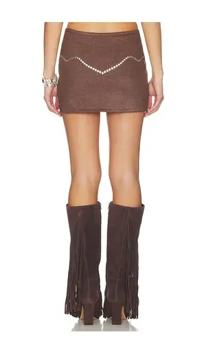 UNDERSTATED LEATHER Moonshine Skirt