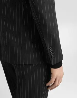 Dolce & Gabbana Single-breasted Pinstripe Stretch Wool Sicily-fit Suit - Multicolor