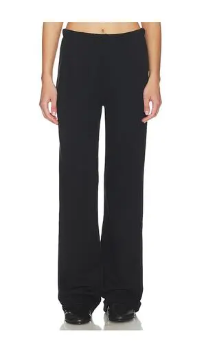 Eterne Straight Leg Sweatpant - Black