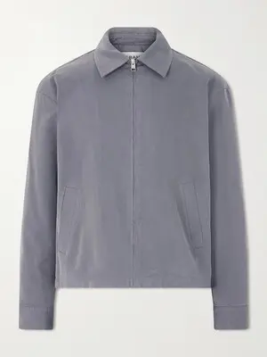 Frame Button Detailed Outerwear For Men
