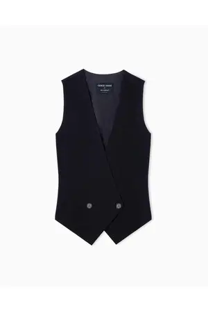 Giorgio Armani Double Breasted Vests For Women