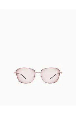 Emporio Armani Irregular-shaped Sunglasses - Pink