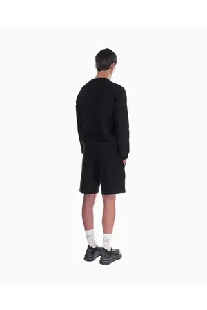EA7 Visibility Cotton Zip-up Sweatshirt With Logo