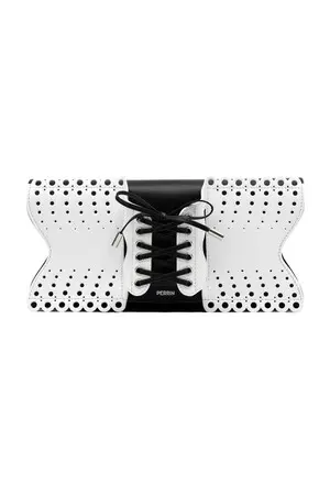 Perrin Le Corset Perfor Glove Clutch - Black