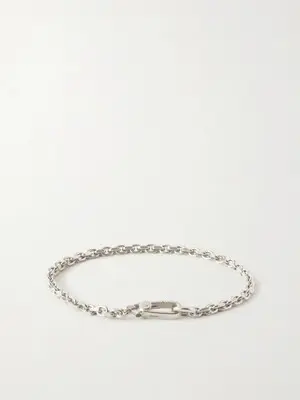 MIKIA Sterling Sapphire Chain Bracelet