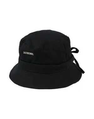 Jacquemus Cotton Fisherman's Hat - Black