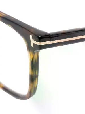 TOM FORD Square-frame Glasses - Brown