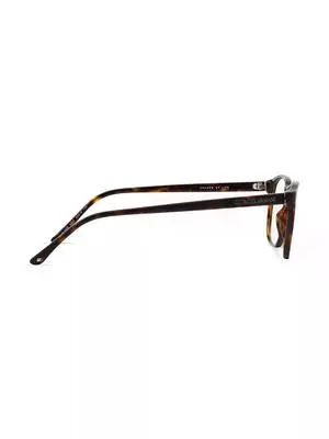 Giorgio Armani Tortoiseshell-effect Eyeglasses - Brown