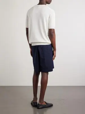 SLOWEAR Cotton And Silk-blend T-shirt