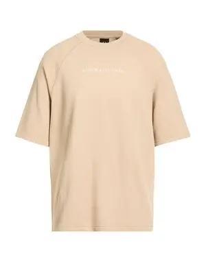 Armani Exchange T-shirt Size Cotton, Polyester, Elastane - Beige