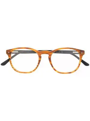 Giorgio Armani Square Eyeglasses - Brown