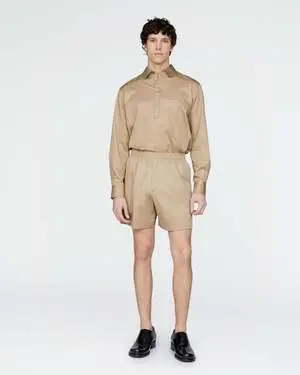 ATM Anthony Thomas Melillo Cotton Poplin Shorts