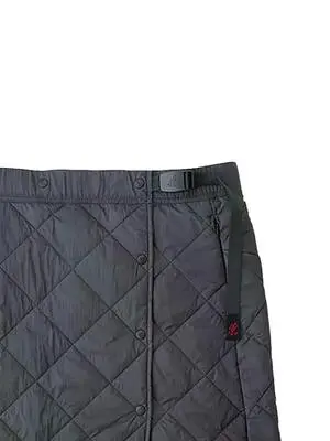 Gramicci Quilted Midi Skirt - Grey