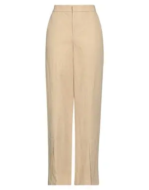 TWINSET Bootcut Cotton-linen Pants