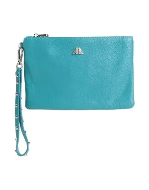 ANIYE BY Leather Clutch With Detachable Wristlet - Blue