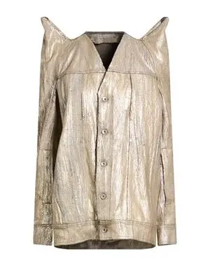 Rick Owens Denim Trucker Jacket - Grey